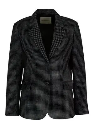 Gant Houndstooth Blazer - Grey