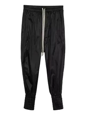 Rick Owens Elastic-waistband Trousers - Black