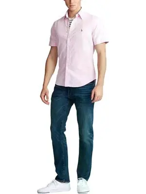 Polo Ralph Lauren Button-down Embroidered Oxford Shirt - Pink