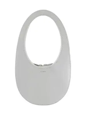 Coperni Swipe Oval Mini Bag - Grey