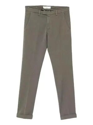 BRIGLIA 1949 Cuffed Trousers - Green