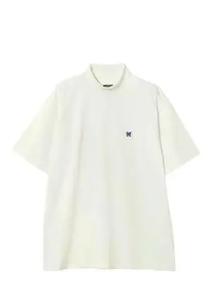 Needles Logo-embroidered T-shirt - White