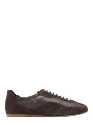 Simkhai Georgie Elasticized Sneakers - Brown