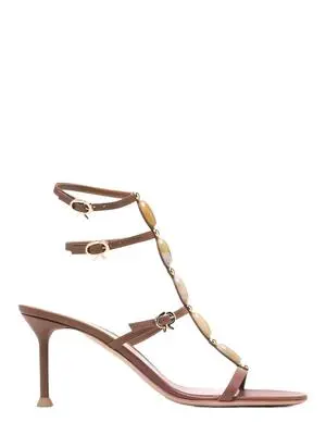 GIANVITO ROSSI Stone-Embellished Sandals