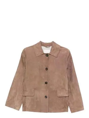 Max Mara Buttoned Jacket - Brown