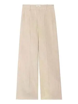 Zadig&Voltaire Panol Pinstripe Trousers - Neutrals