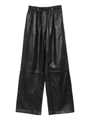 MEDEEA Sheepskin Trousers - Black