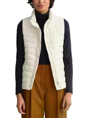 Gant Quilted Down Gilet - Neutrals