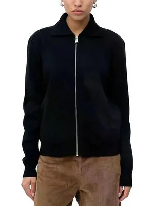 N°21 Zip-fastening Cardigan - Black