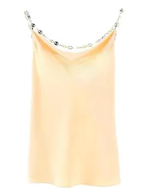 Rabanne Chain-strap Top - Neutrals