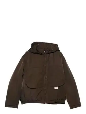 RANRA Hooded Pocket Jacket - Brown