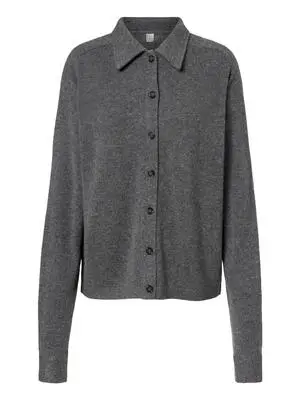 TOTEME Cashmere Cardigan - Grey
