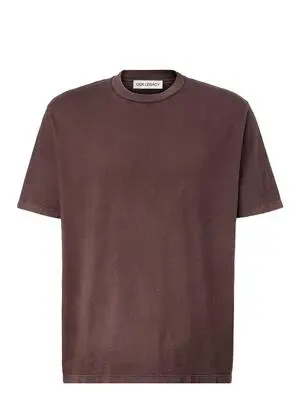 Our Legacy Box Cotton Jersey T-shirt - Brown