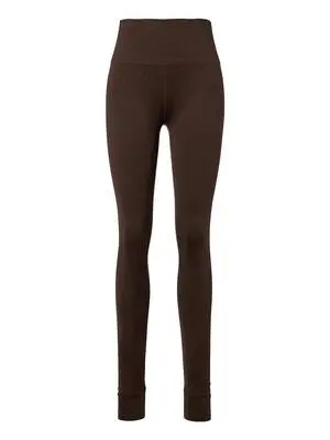 Varley Varley Always Warm Jersey Stirrup Leggings Brown