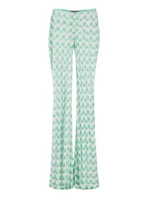 Missoni High-rise Flared Pants - Green