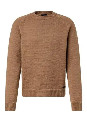 Prada Virgin Wool Sweater - Brown