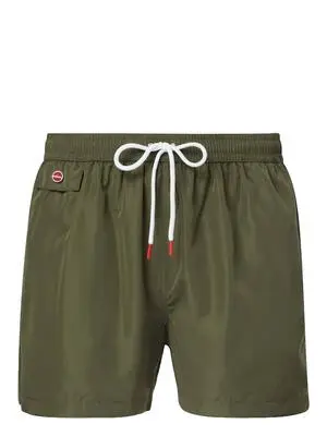 Kiton Logo Swim Trunks - Green
