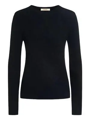 12 STOREEZ Merino Wool Sweater - Black