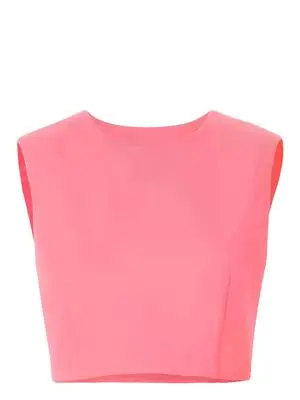 Carolina Herrera Cropped Top - Pink