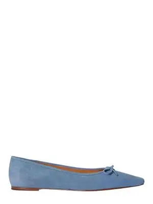 Polo Ralph Lauren Pointed Bow Ballet Flat - Blue