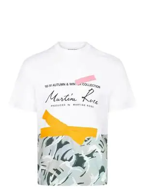 Martine Rose Graphic-print T-shirt - White