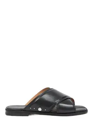 MAISON MARGIELA Crossed Sandals - Black