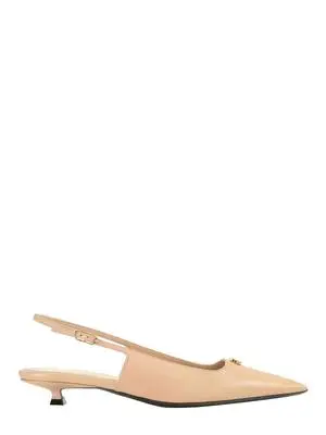 SERGIO ROSSI 25mm Surge Slingback Sandals - Neutrals