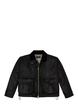 Filson Zipped Cotton Jacket - Black