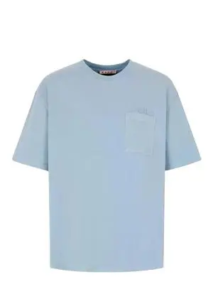 Marni Chest-pocket Short-sleeves T-shirt - Blue