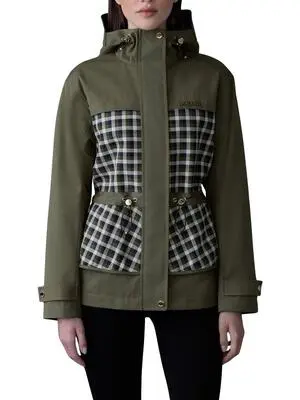 Mackage Kaori Hooded Jacket - Light Military