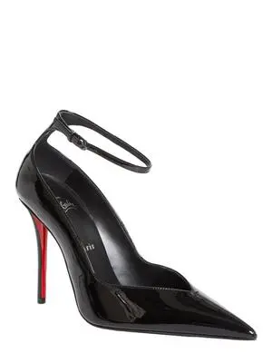 CHRISTIAN LOUBOUTIN Miss Z Erozee Ankle Strap Pumps