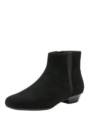ABEO Via Ankle Boots - Black Suede - Regular