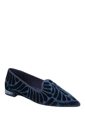 BIRDIES The Starling 15 Embroidered Loafer - Ocean
