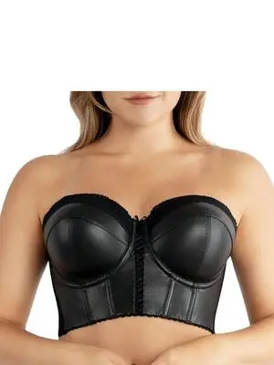 Parfait Stevie Longline Strapless Bustier - Black