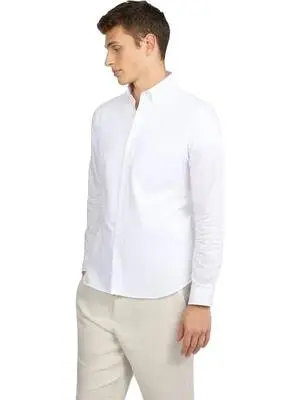 Onia Oxford Long Sleeve Button Down - White