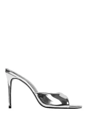 BLACK SUEDE STUDIO Jazz 100 Metallic Mule