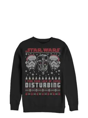 STAR WARS Lack Of Cheer" Graphic Sweatshirt - Black
