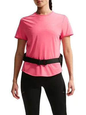 Nike Swift Dri-fit Short Sleeve Running Top - Sea Coral