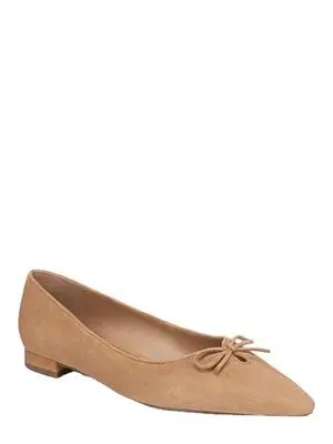 Sam Edelman Esmira Pointed Toe Flat Cyprus Tan