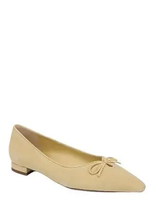 Sam Edelman Esmira Pointed Toe Flat Dusty Yellow