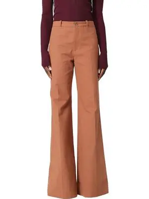 Chloé Chloé Wide Leg Tailored Trousers Brown