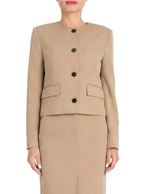TWINSET Tailored Jacket - Camel