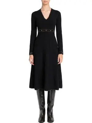 TWINSET Midi Dress - Black