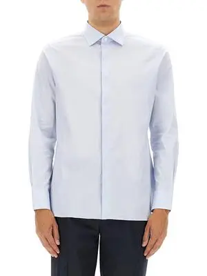 Zegna Shirt - Gnawed Blue