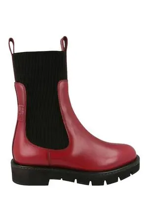 FERRAGAMO Rook Chelsea Boot - Red