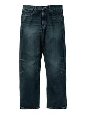 NEIGHBORHOOD Washed Denim Basic Pants - Blue