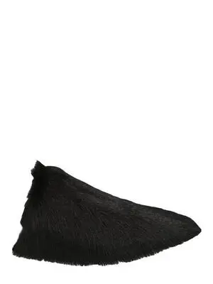 FERRAGAMO Selestina Fur Mule - Black