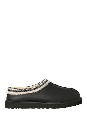 UGG Tasman Leather Slipper - Black