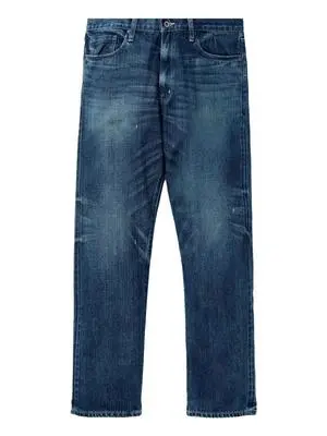NEIGHBORHOOD Washed Denim Mid Pants - Blue
