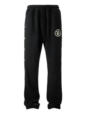 HELLSTAR Mirror Face Sweatpants - Black